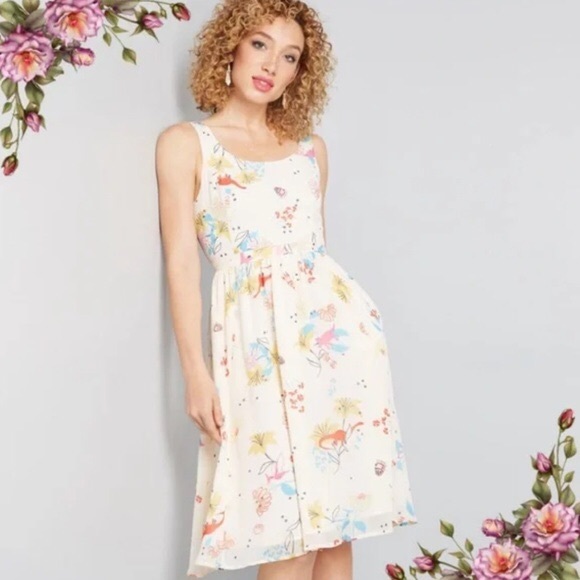 Modcloth | Dresses | Modcloth Space Dinosaurs Dress | Poshmark